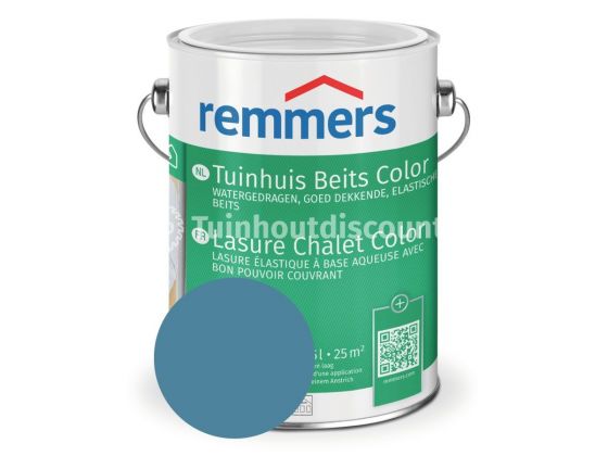 Tuinhuis Beits Color Friezenblauw | Tuinhoutdiscount.nl