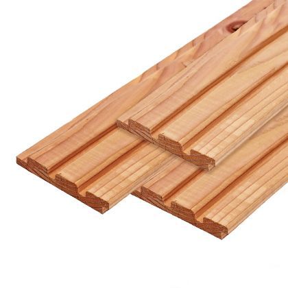 Red Class Wood triple profiel 22x140mm | Tuinhoutdiscount.nl